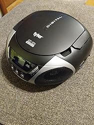 Amazon.com: Tyler Portable Boombox CD Player AM/FM Radio Combo, Dynamic ...