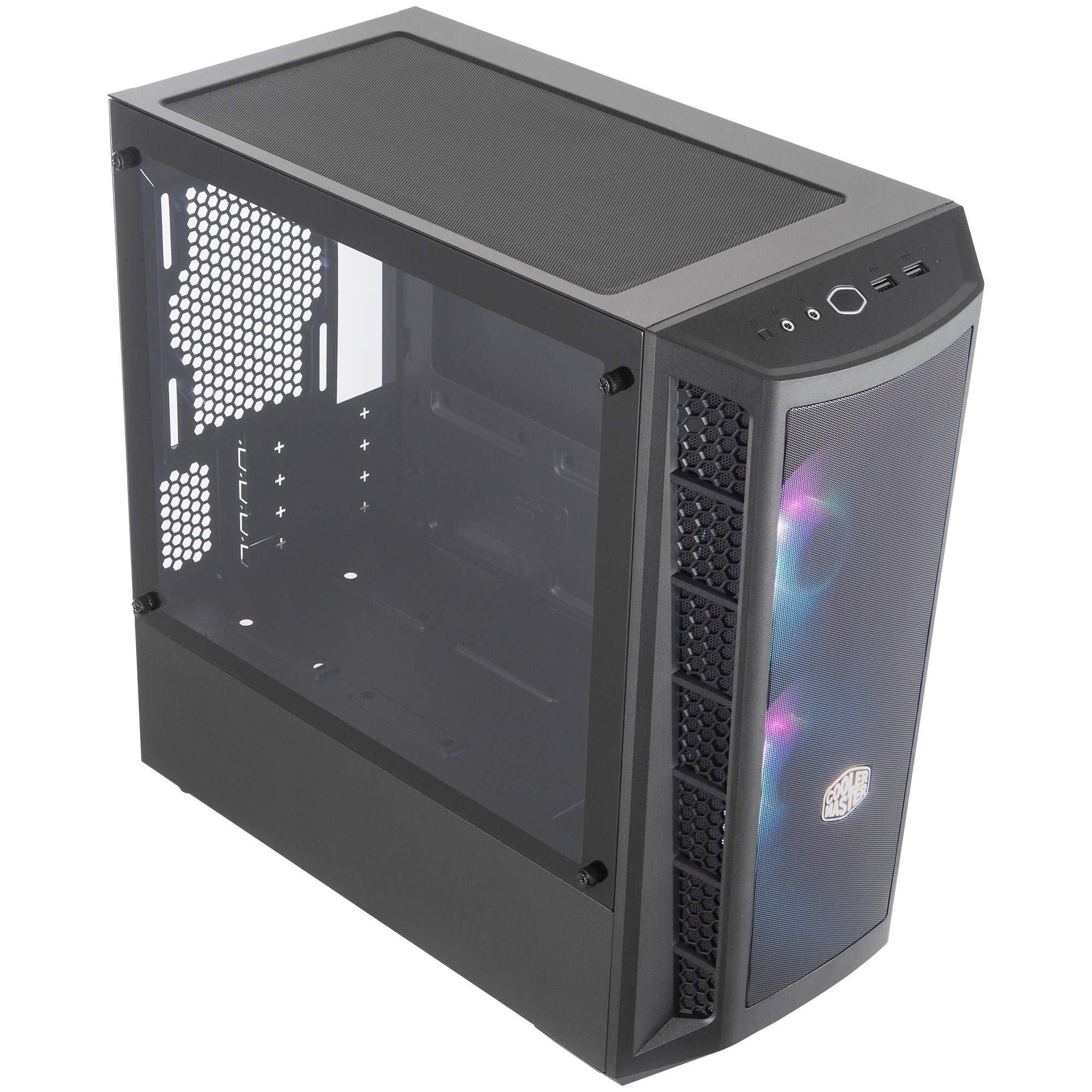 Cooler Master MasterBox MB311L ARGB Airflow Micro-ATX Tower with Dual ...