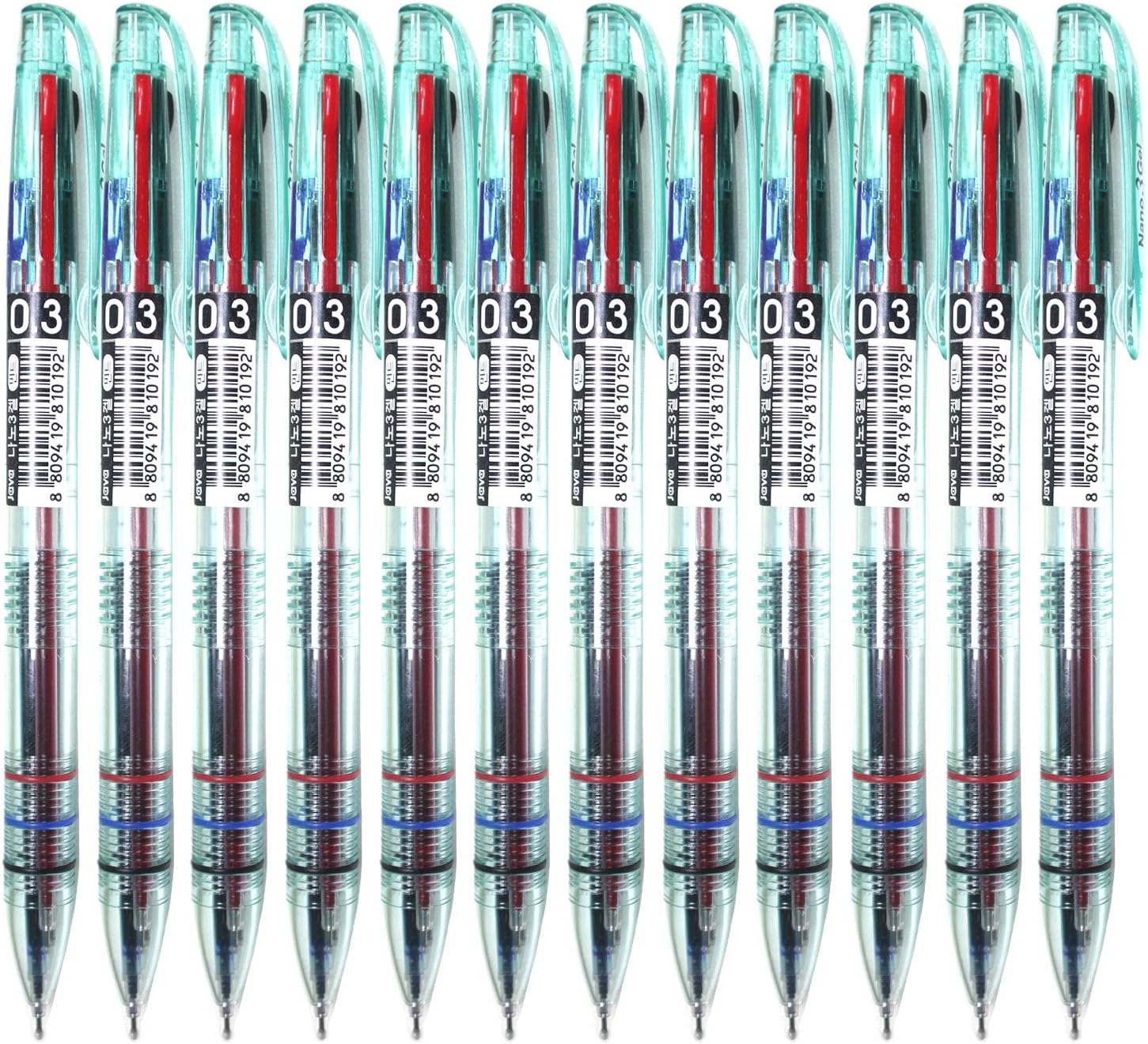 Amazon.com: Java 3 Ink Colors intergrated in one pen Nano 3 Gel pen ...