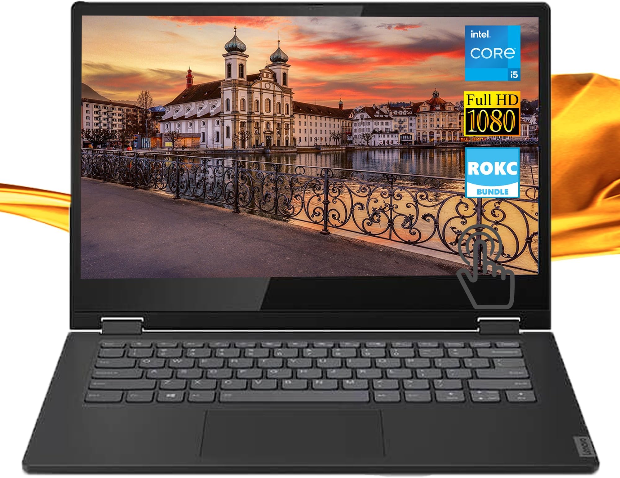 Amazon.com: Lenovo Laptop Computer, 14" FHD Touchscreen Flex 14 2-in-1 ...
