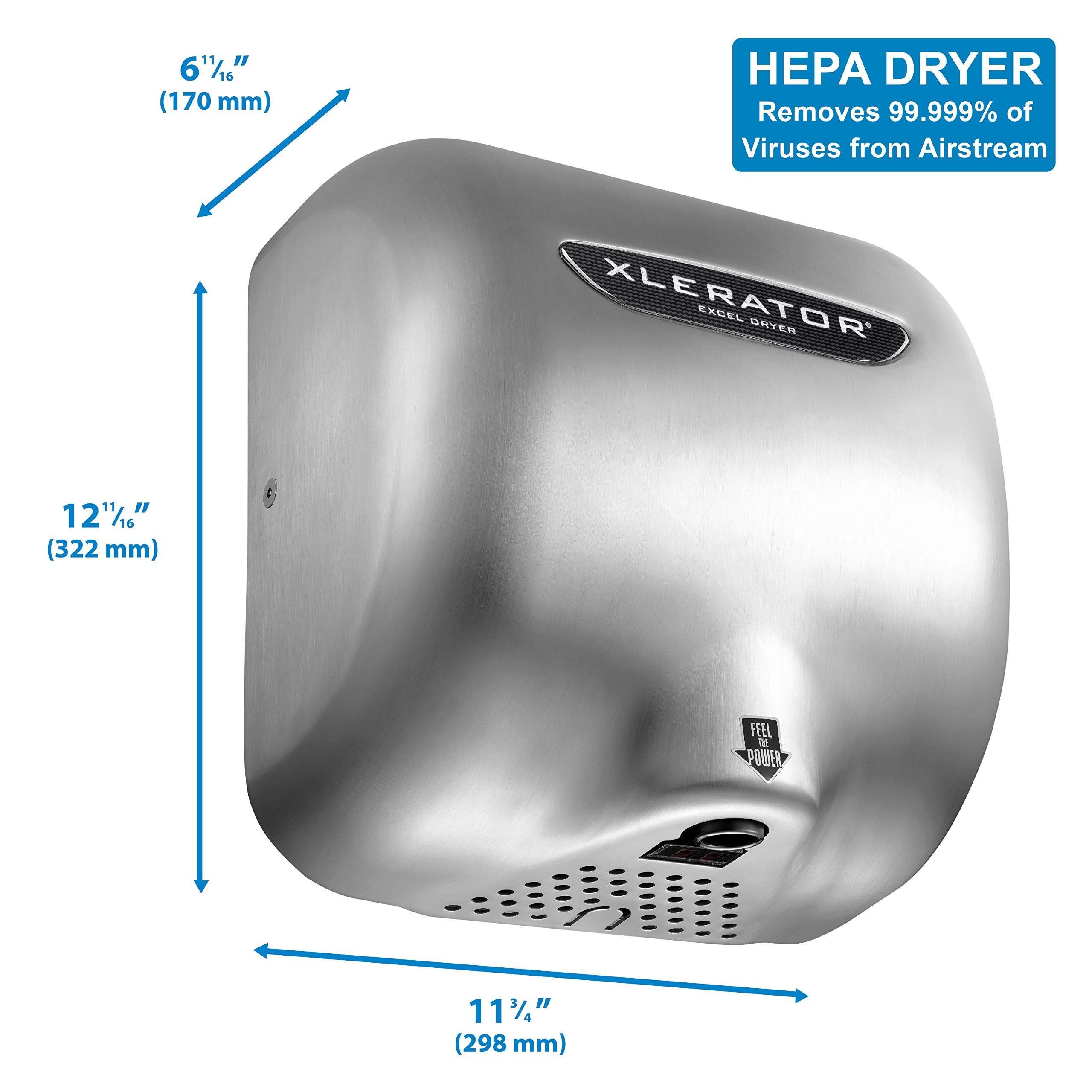 Xlerator High Speed Electric Hand Dryer603161a The Home XLERATOReco®