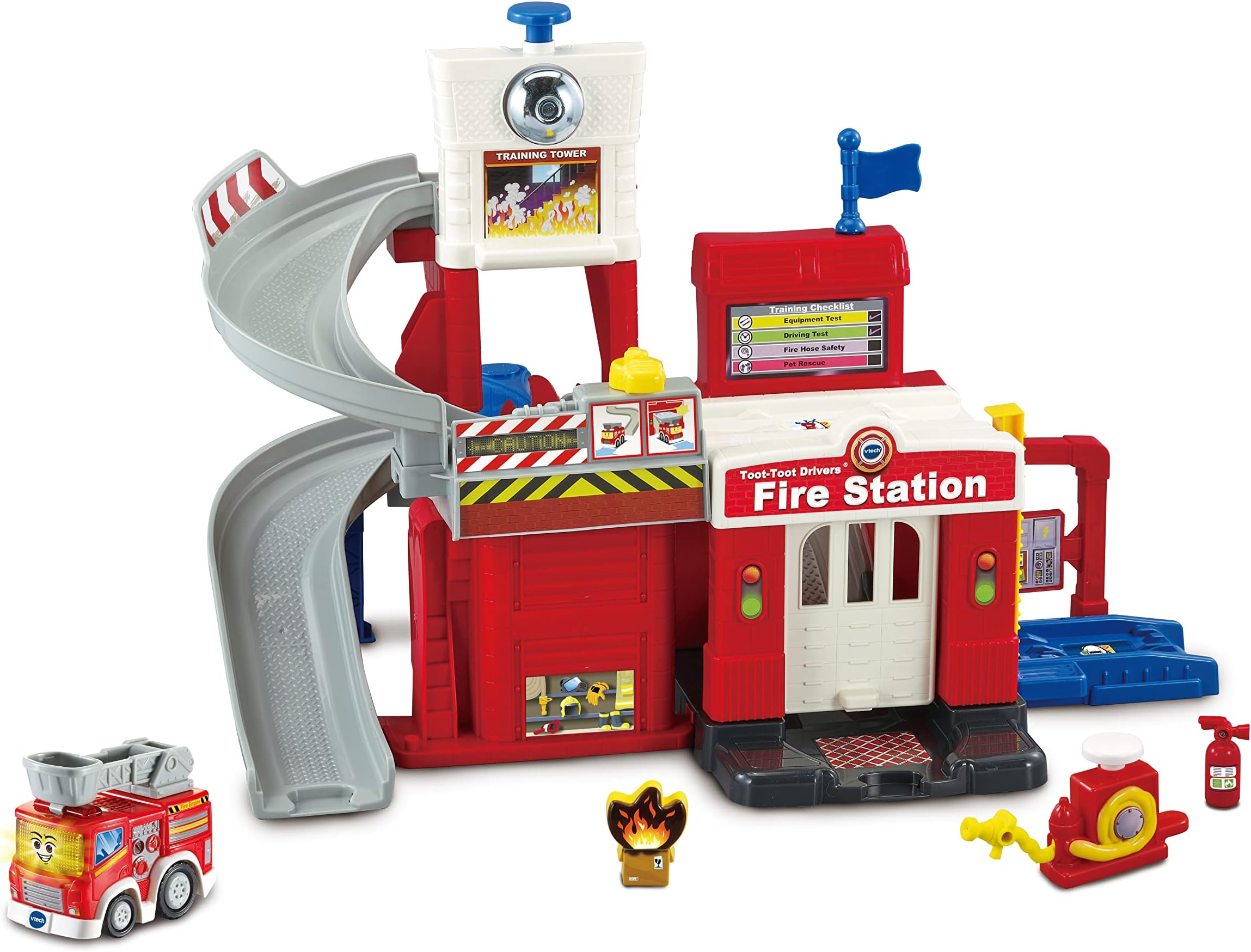 VTech Toot-Toot Drivers Garage - Interactive car Garage playset for ...