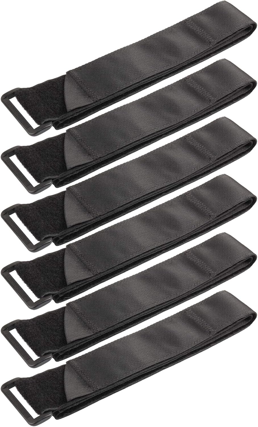 Ayaport Cinch Straps 2" x 20" -6Pack Sturdy & Reusable Hook and Loop ...