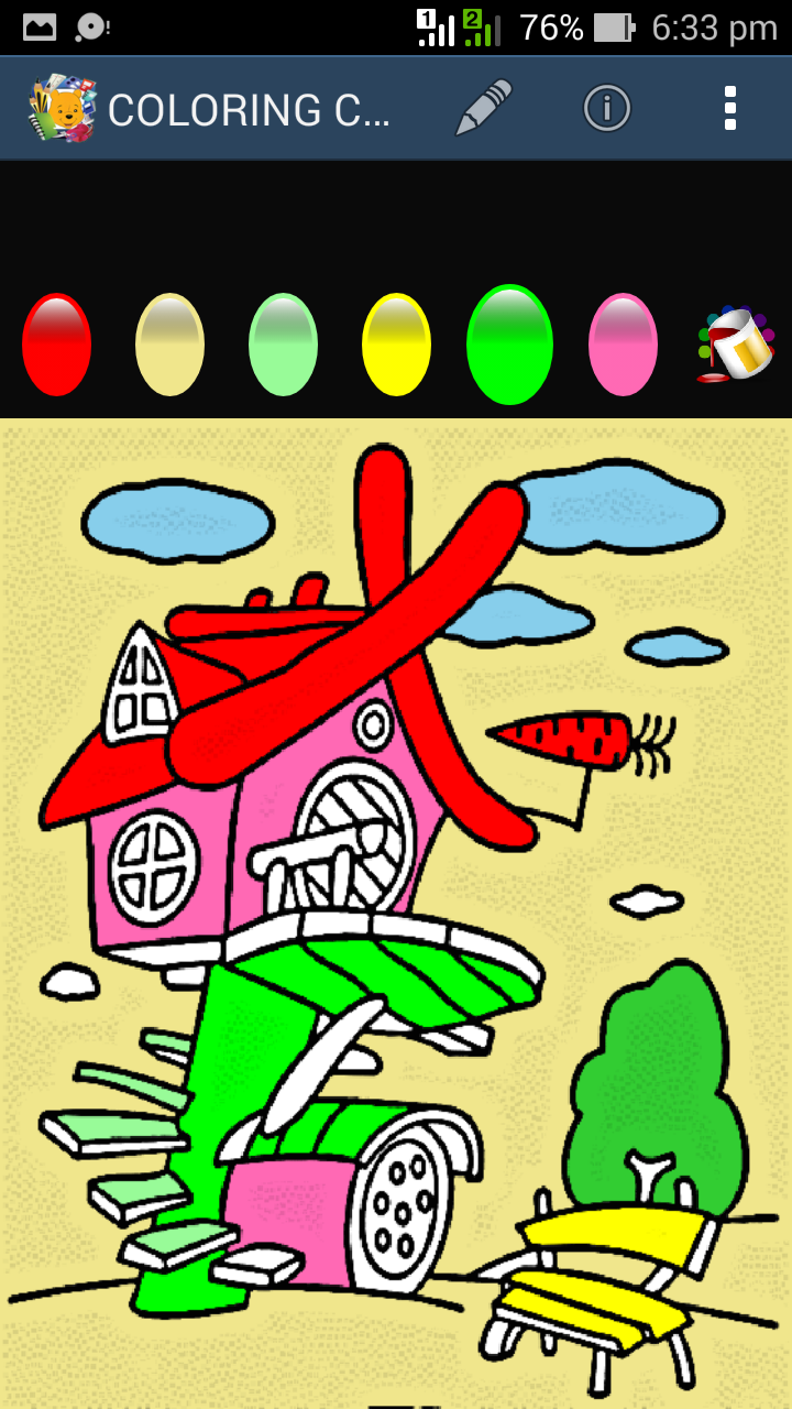 COLORING CARTOON WINNIE THE POOH - App on the Amazon Appstore