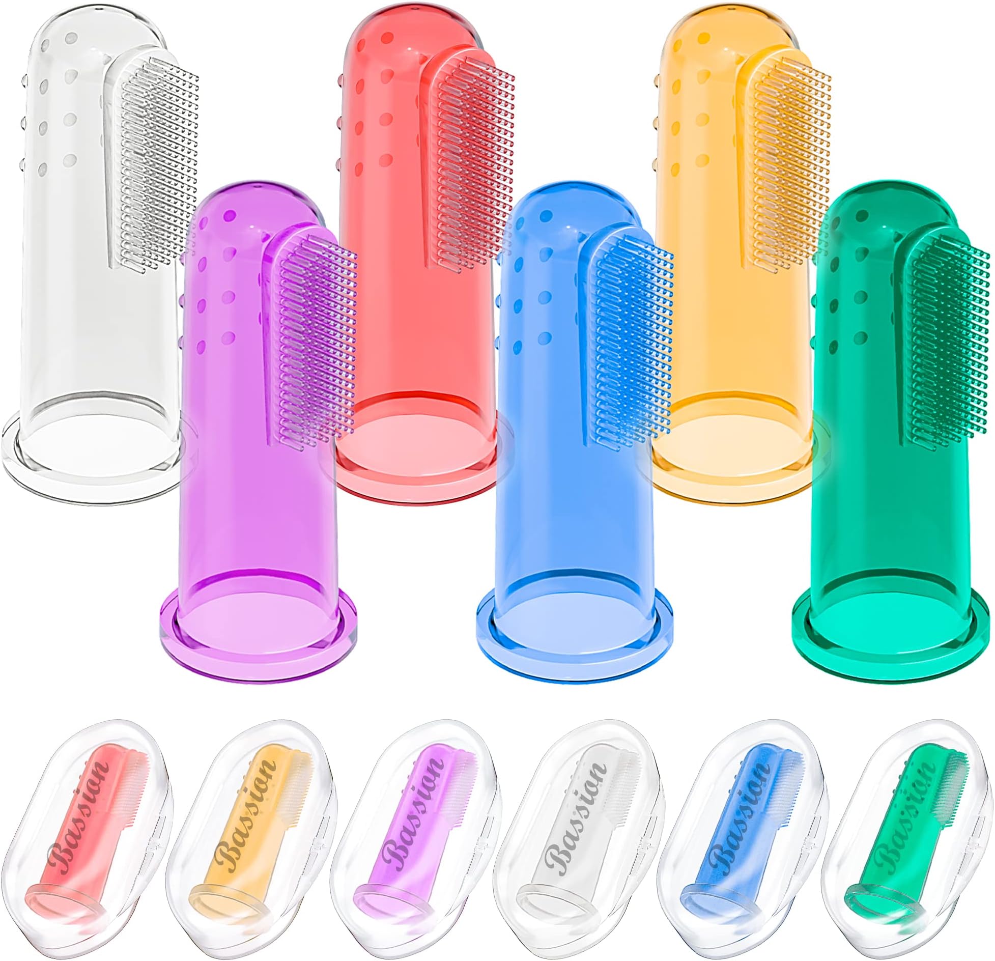 Amazon.com: BabyBaus: Baby Finger Toothbrush | Easy Oral Hygiene for ...