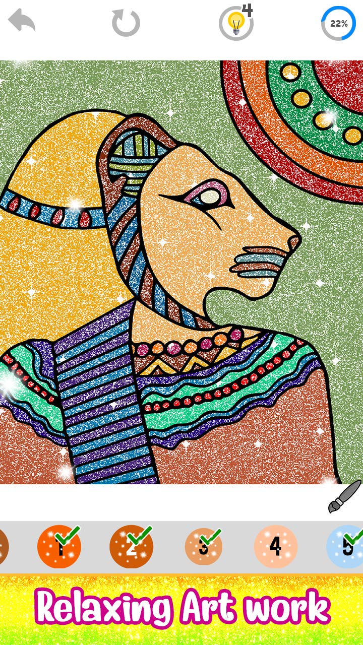Ancient Egypt Color By Number - History Coloring Book:Amazon.com ...