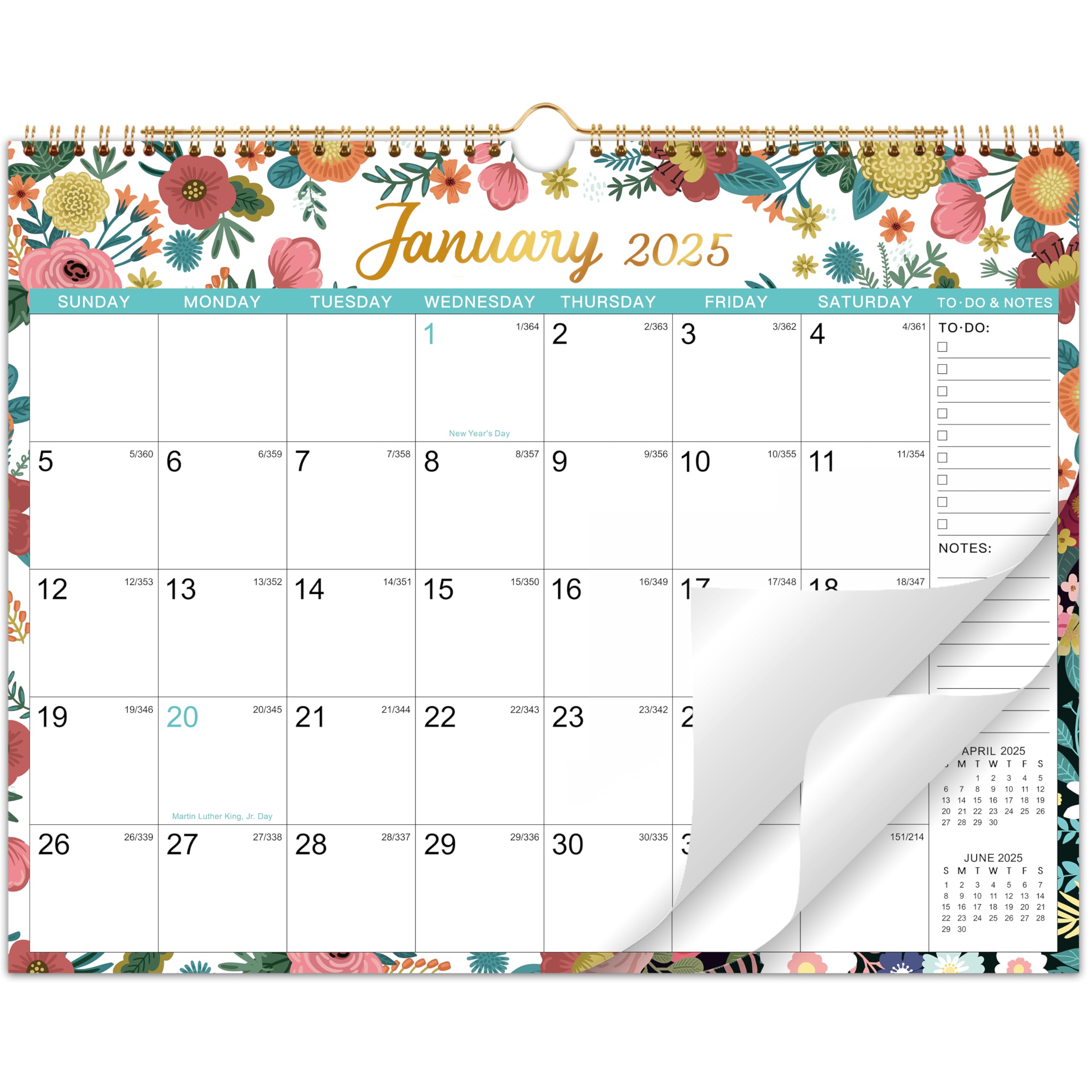 Snapklik.com : 2025 Wall Calendar - Calendar 2025, January 2025 ...