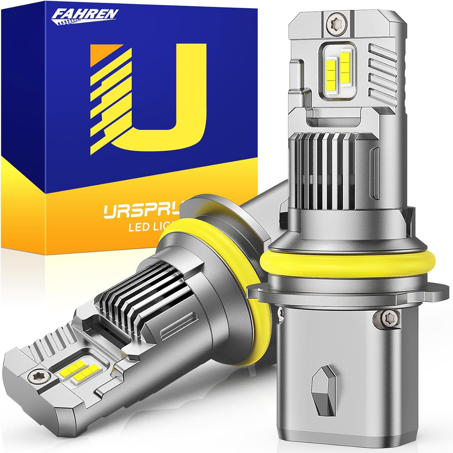 FAHREN 2025 9007/HB5 LED Headlight Bulbs, 1000% Super Brightness 9007 ...