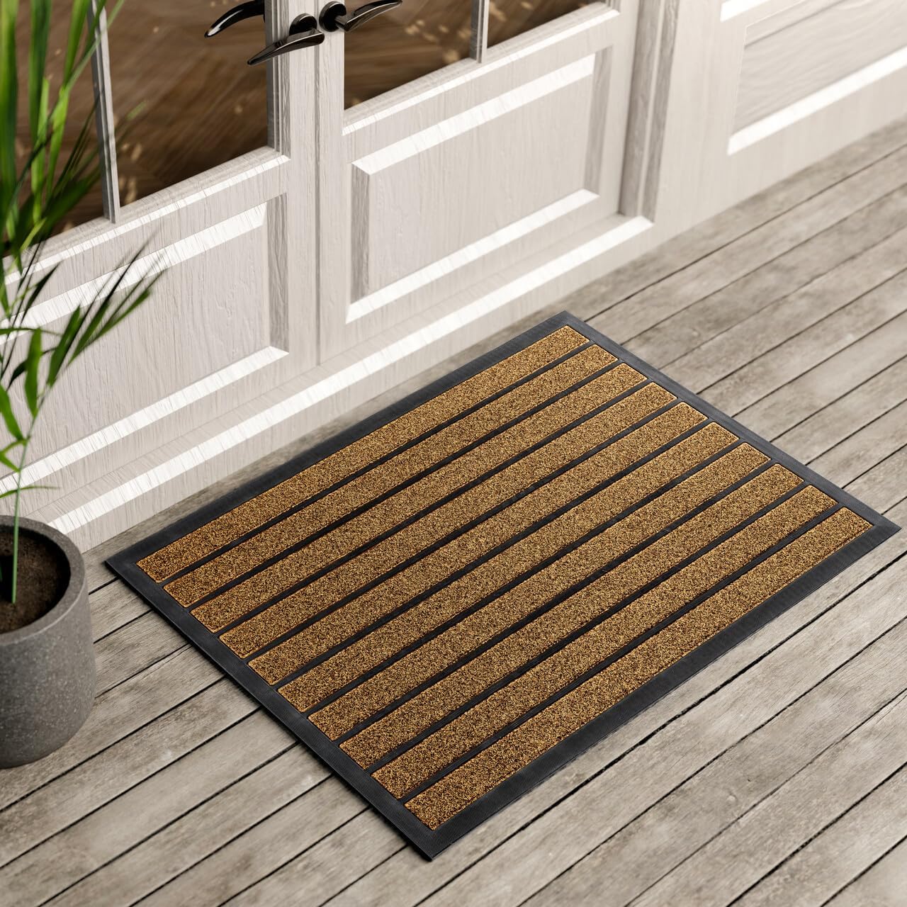 Amazon.com: ubdyo Extra Durable Door Mat - Dirt Trapping Outdoor ...