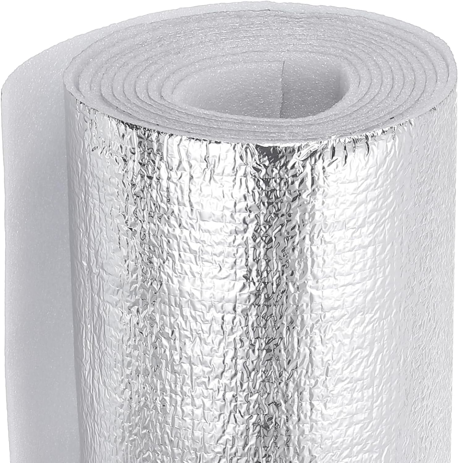PATIKIL Reflective Insulation Foam Core Radiant Barrier 8" x 12" Double ...