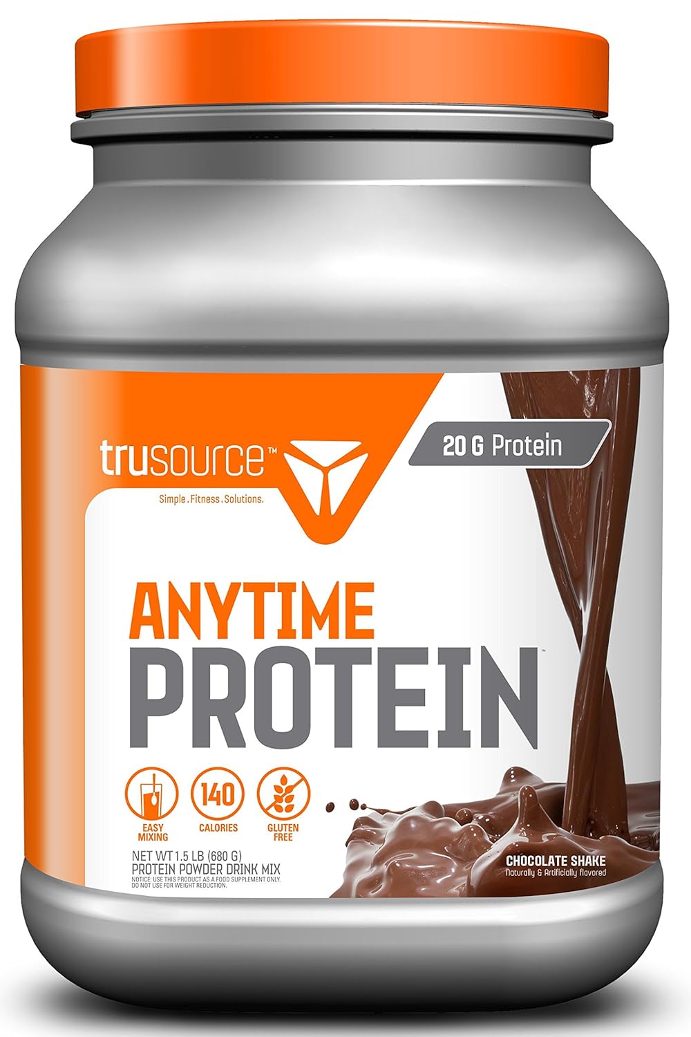 Amazon.com: trusource 20 Servings Anytime Protein with Whey Concentrate ...