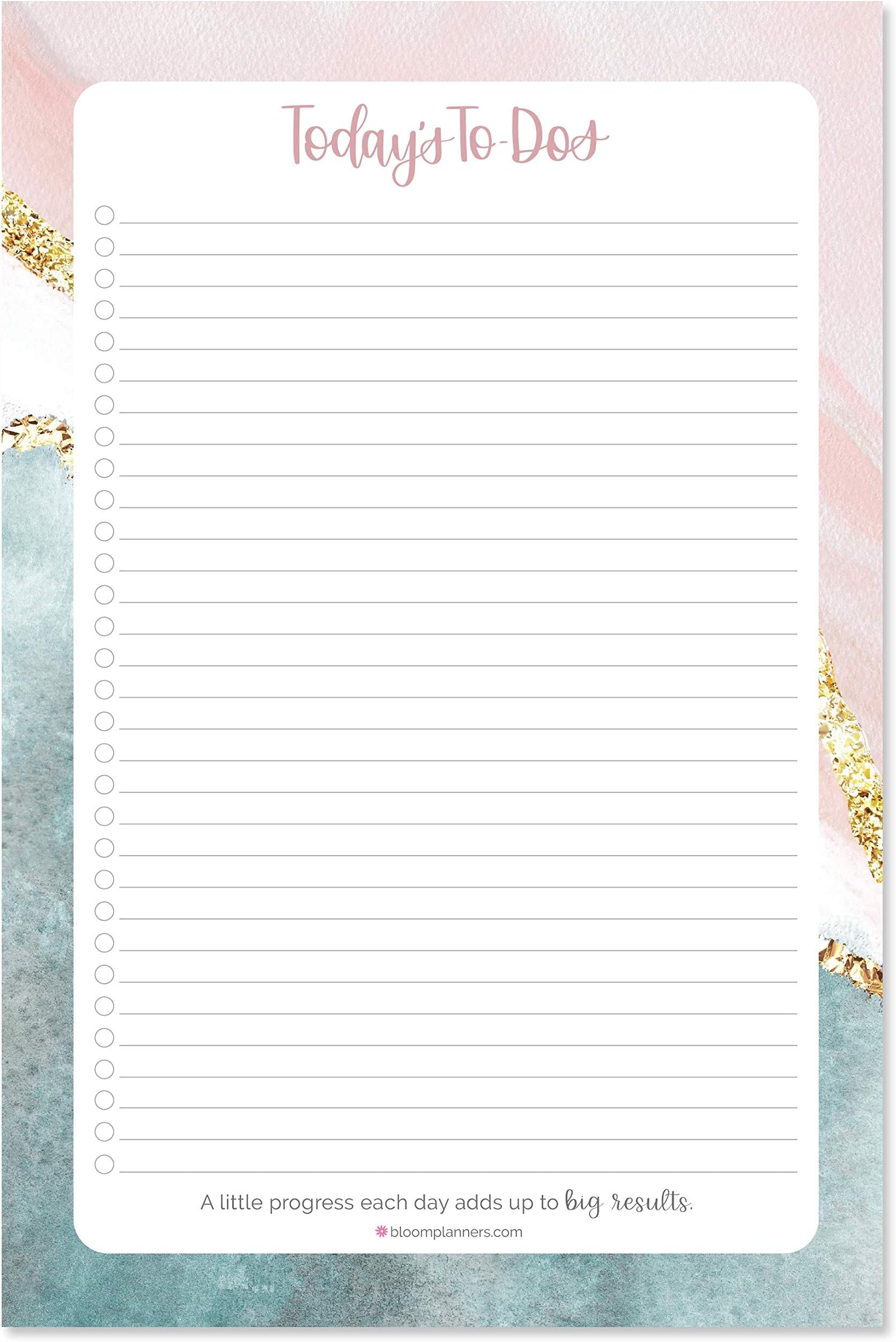 Amazon.com : 300 Sheets to Do List Notes Daily Checklist Notebook ...
