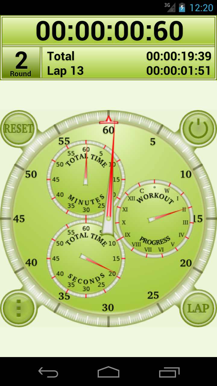Analog Interval Stopwatch Pro - App on Amazon Appstore