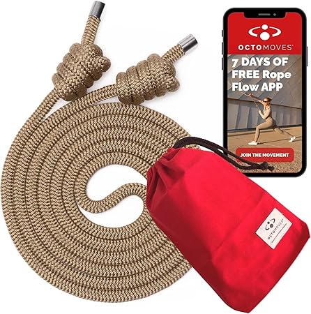 Amazon.com: OCTOMOVES Flow Rope Exercise Rope with Training Modules ...