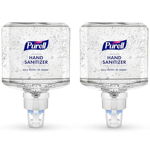 Amazon.com: PURELL Gel desinfectante de manos avanzado, aroma limpio, repuesto de 40.6 fl oz ...
