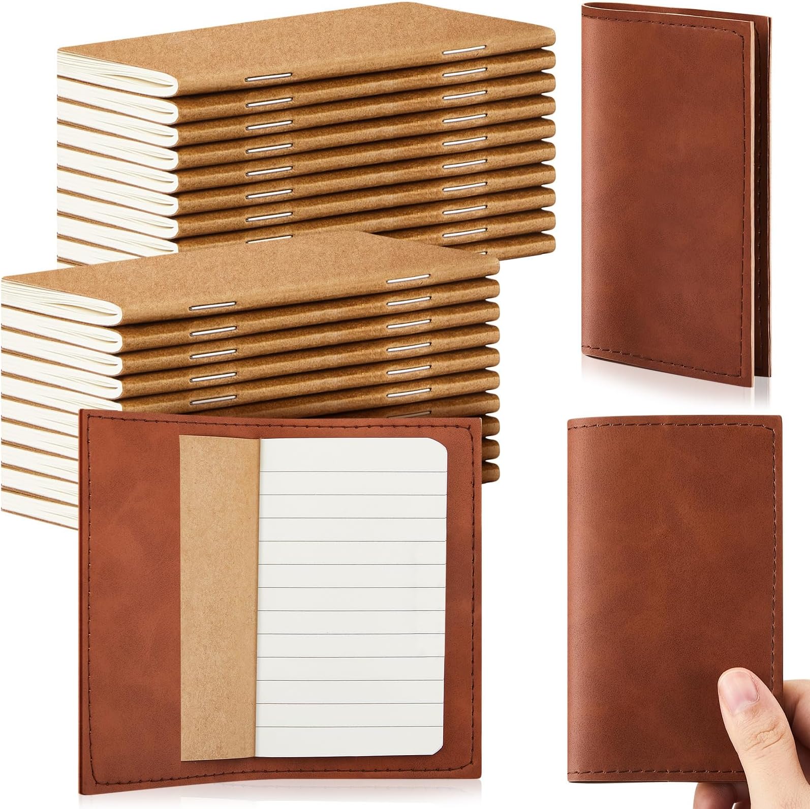Amazon.com : Outus 22 Pieces Mini Pocket Notepad Set 20 Pieces Pocket ...