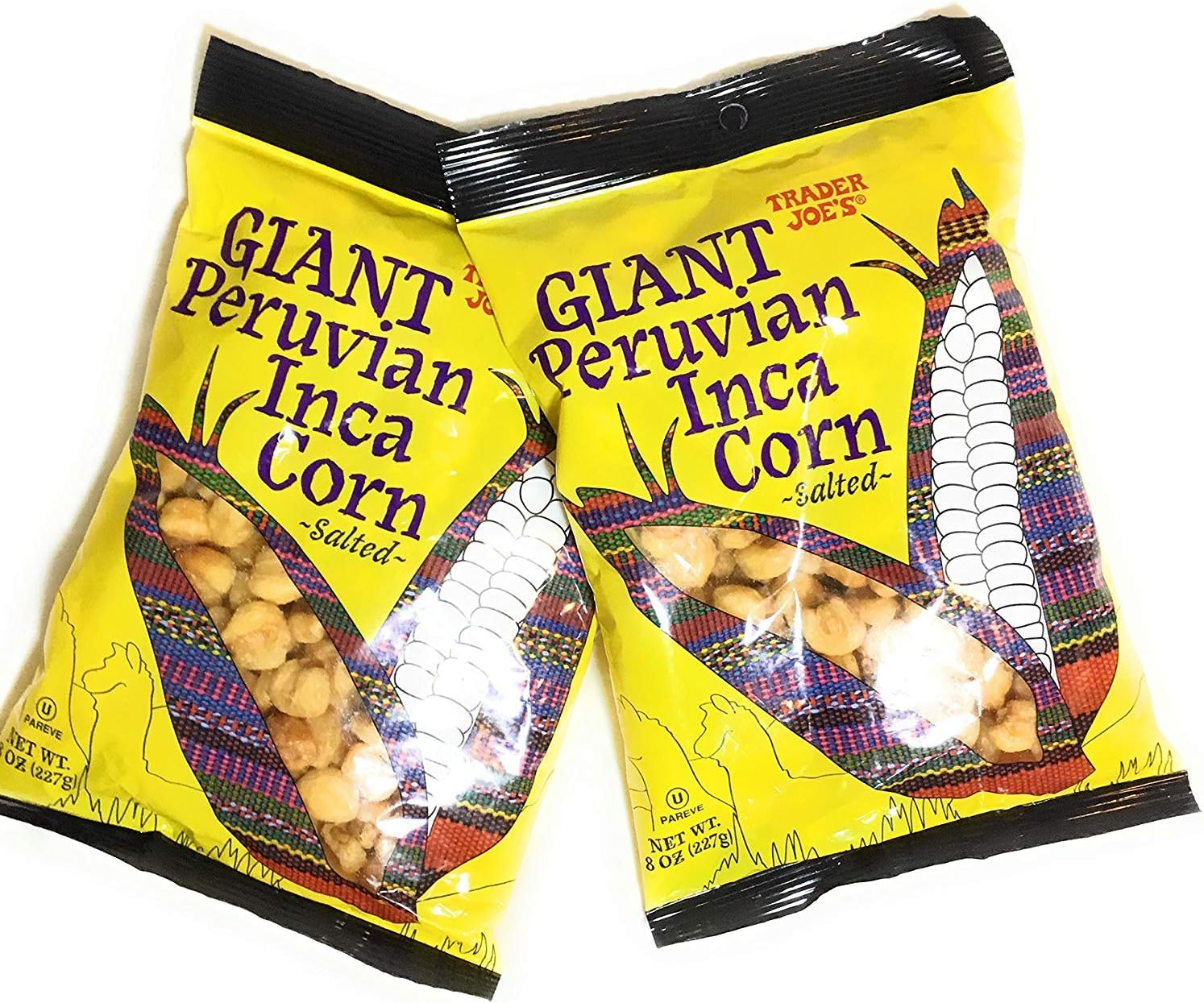 Amazon.com: Trader Joes Giant Peruvian Inca Corn Salted Crunchy Snack 8 ...