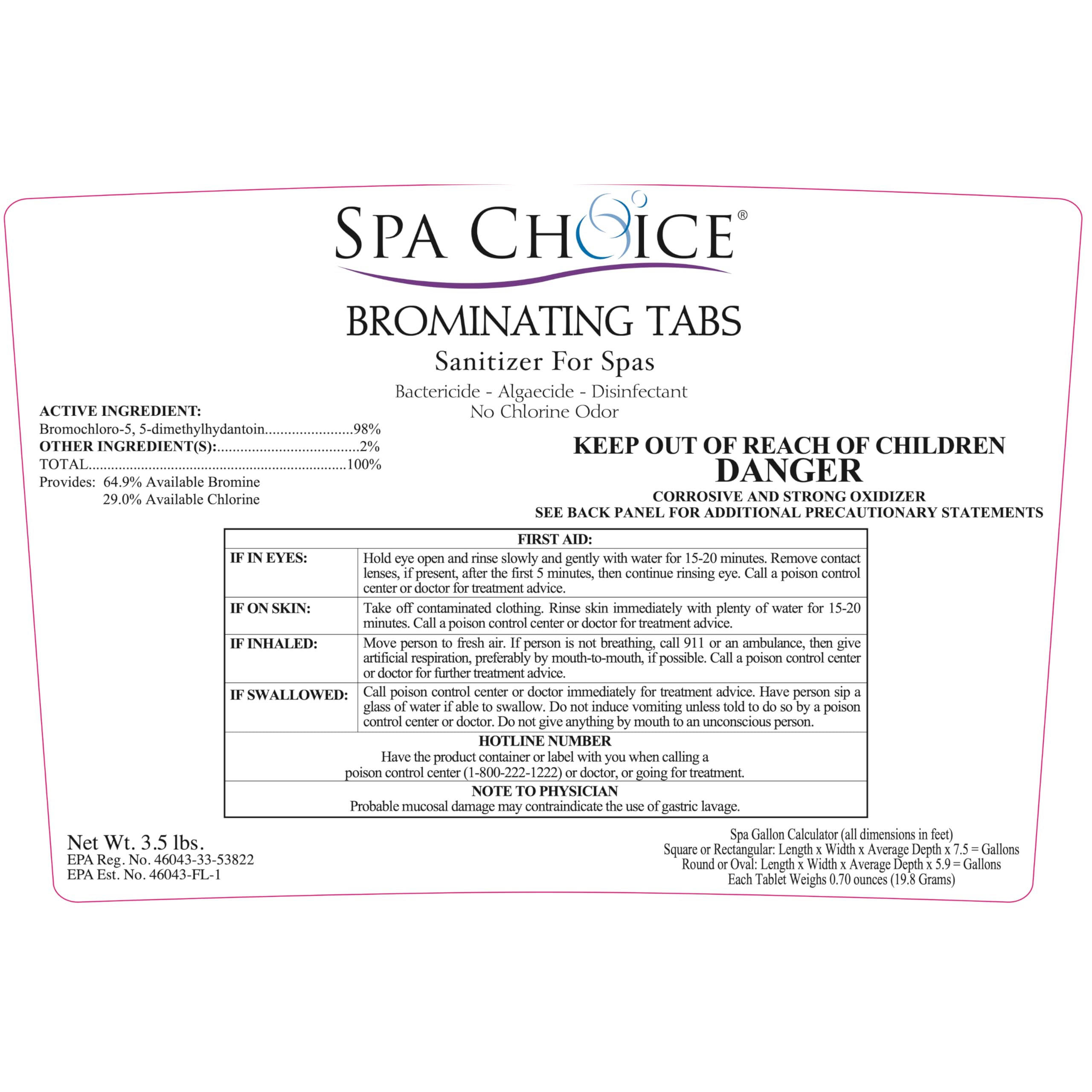 Snapklik.com : SpaChoice 3.5-Pounds 4-Pack Premium Brominating Tabs ...