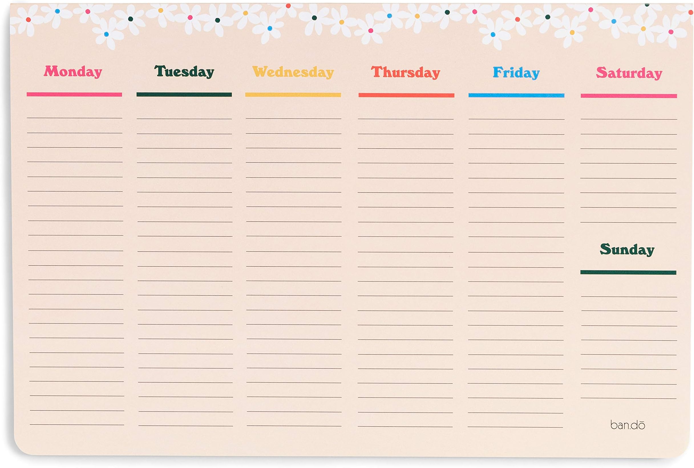 Amazon.com : Weekly Planning Pad, To Do List, Daily Planner Notepad ...