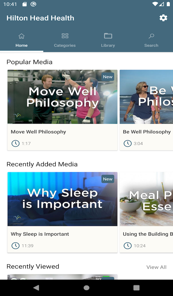 Hilton Head Health ONDEMAND - App on Amazon Appstore