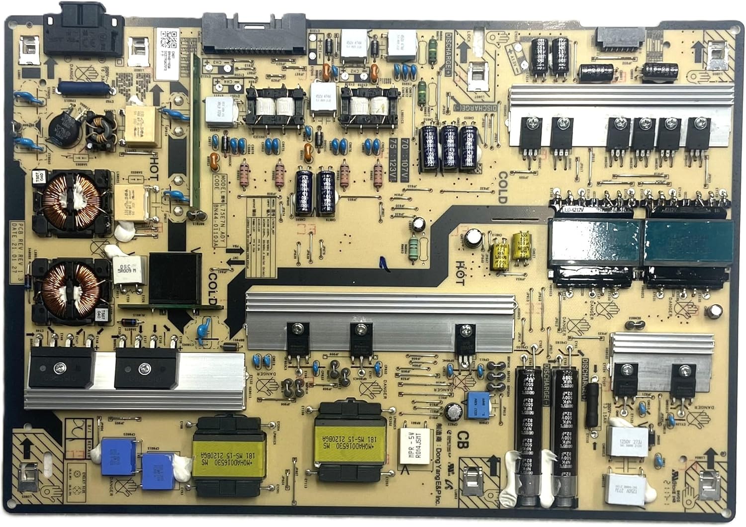 Amazon.com: Power Supply Board BN44-01103A - 01103A, L75E7N_ADY ...