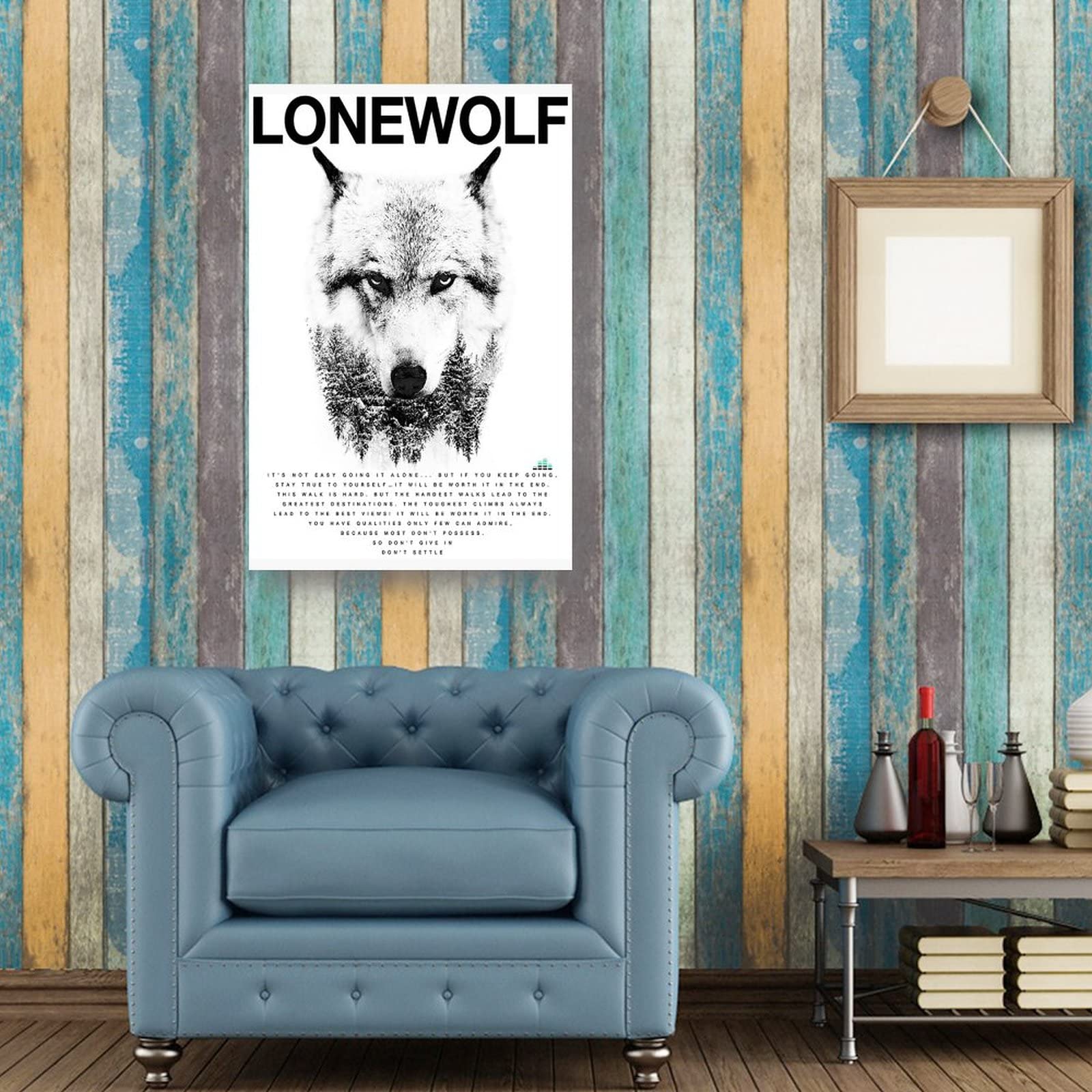 Lone Wolf Picture Value A Photo Is Worth A Thousand Words. This Photo