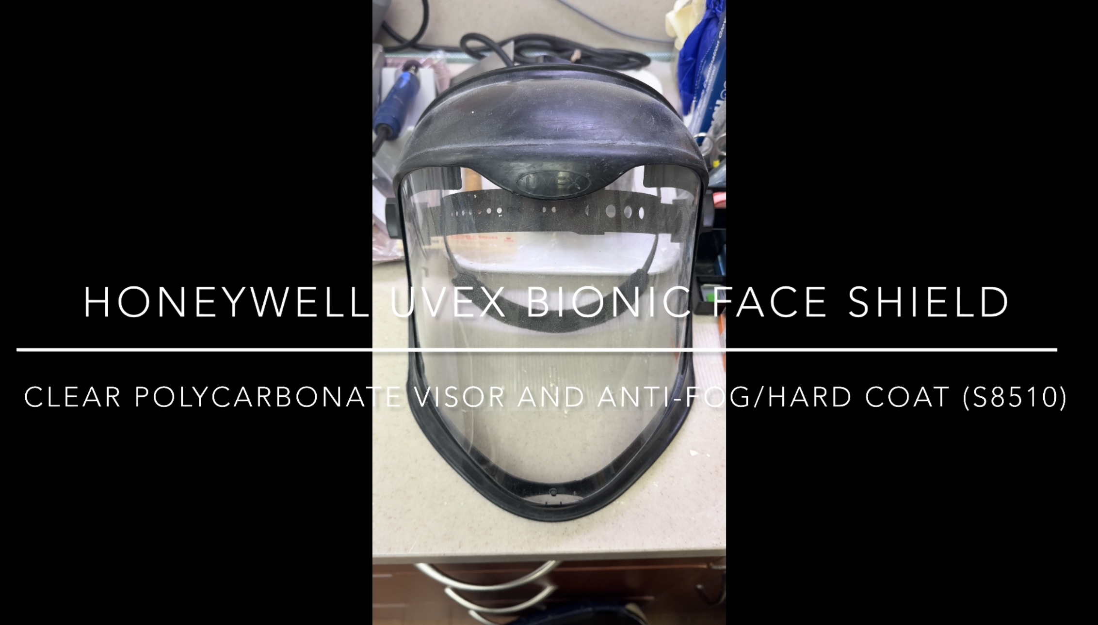 Watch Honest Review of the Honeywell UVEX Bionic Face Shield on Amazon Live