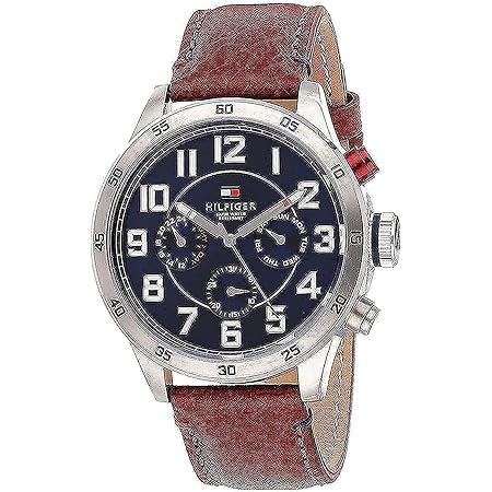 Tommy Hilfiger Analogue Multifunction Quartz Watch for Men with Light ...
