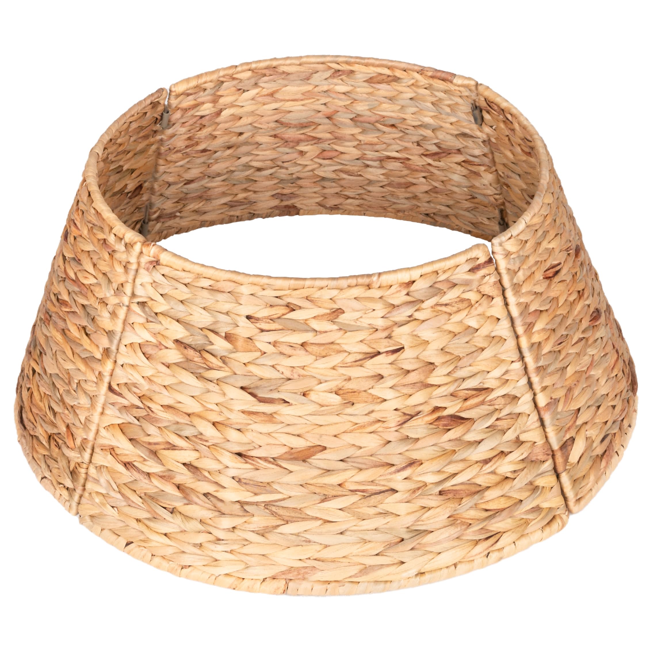 Amazon.com: OEHID Christmas Tree Collar, Wicker Christmas Tree Collars ...