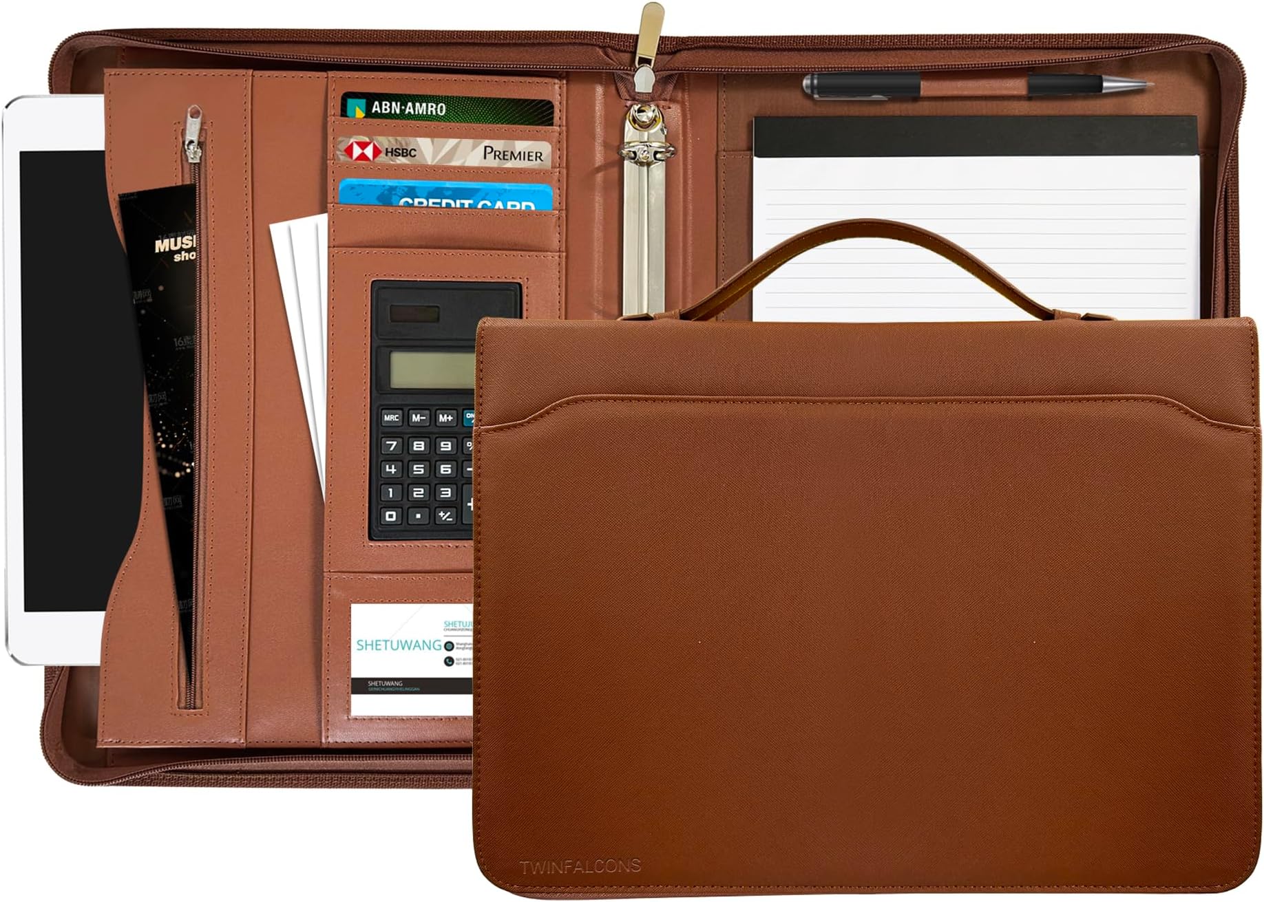 Mymazn Porte Documents A4, Document Porte Folio Pochette Porte Document ...