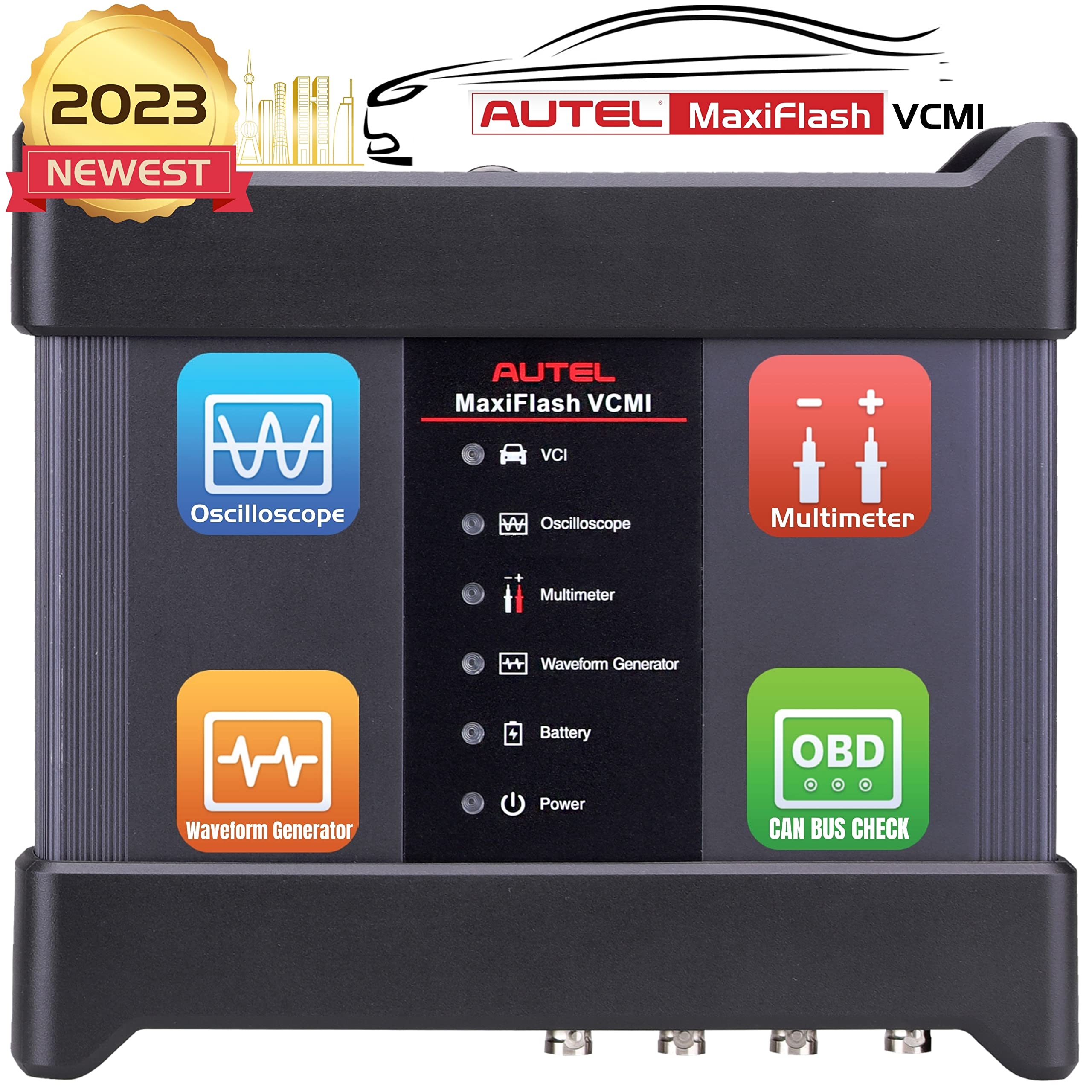 Buy AutelMaxiFlash VCMI J2534-1/2, Pass-Thru ECU Programming Tool, 4 ...