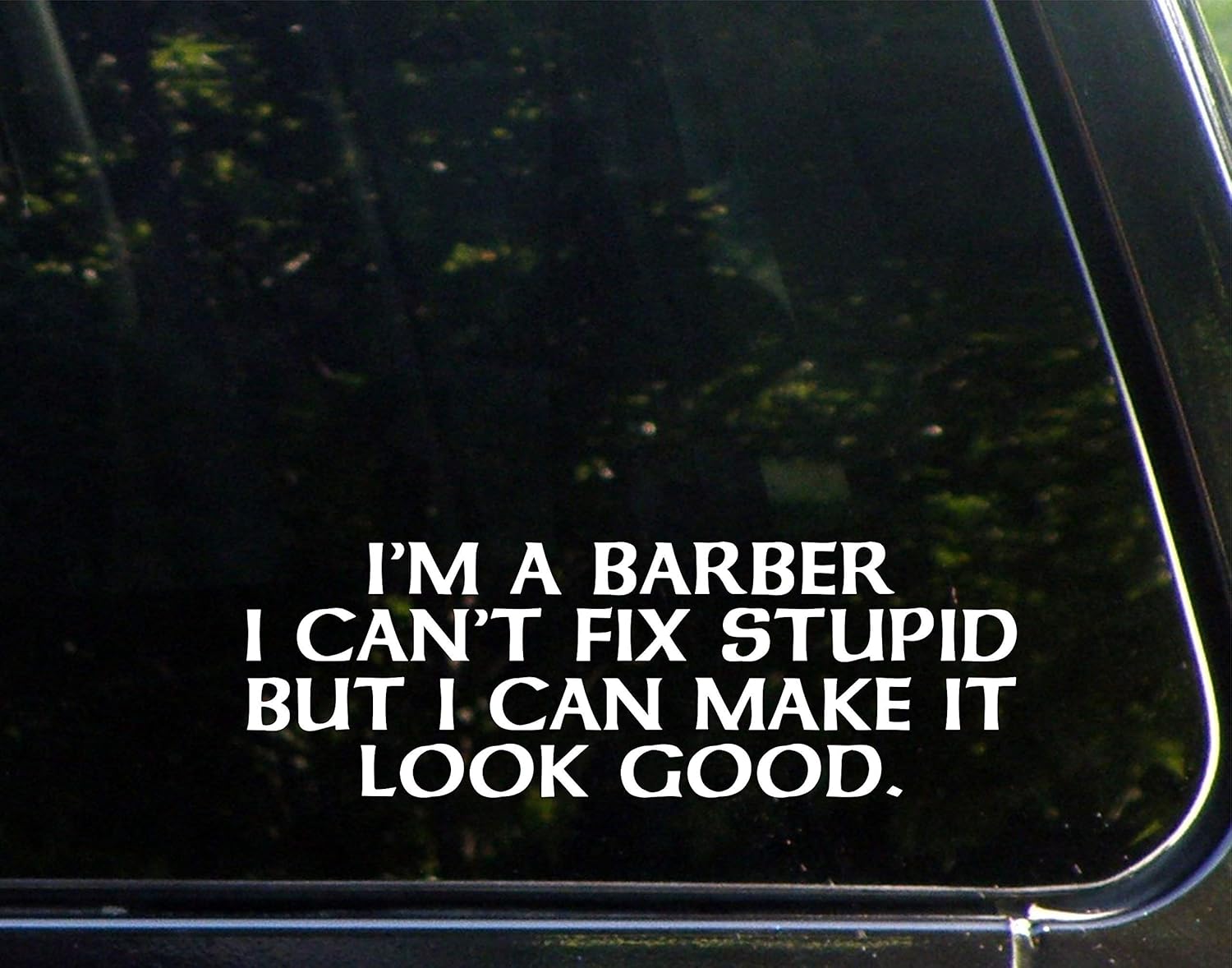 Amazon.com: Diamond Graphics I'm A Barber. I Can't Fix Stupid But I Can ...