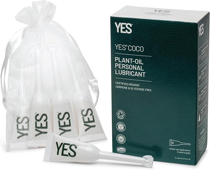 YES® Coco Coconut Oil Based Personal Lubricant, Nourishing & Long ...