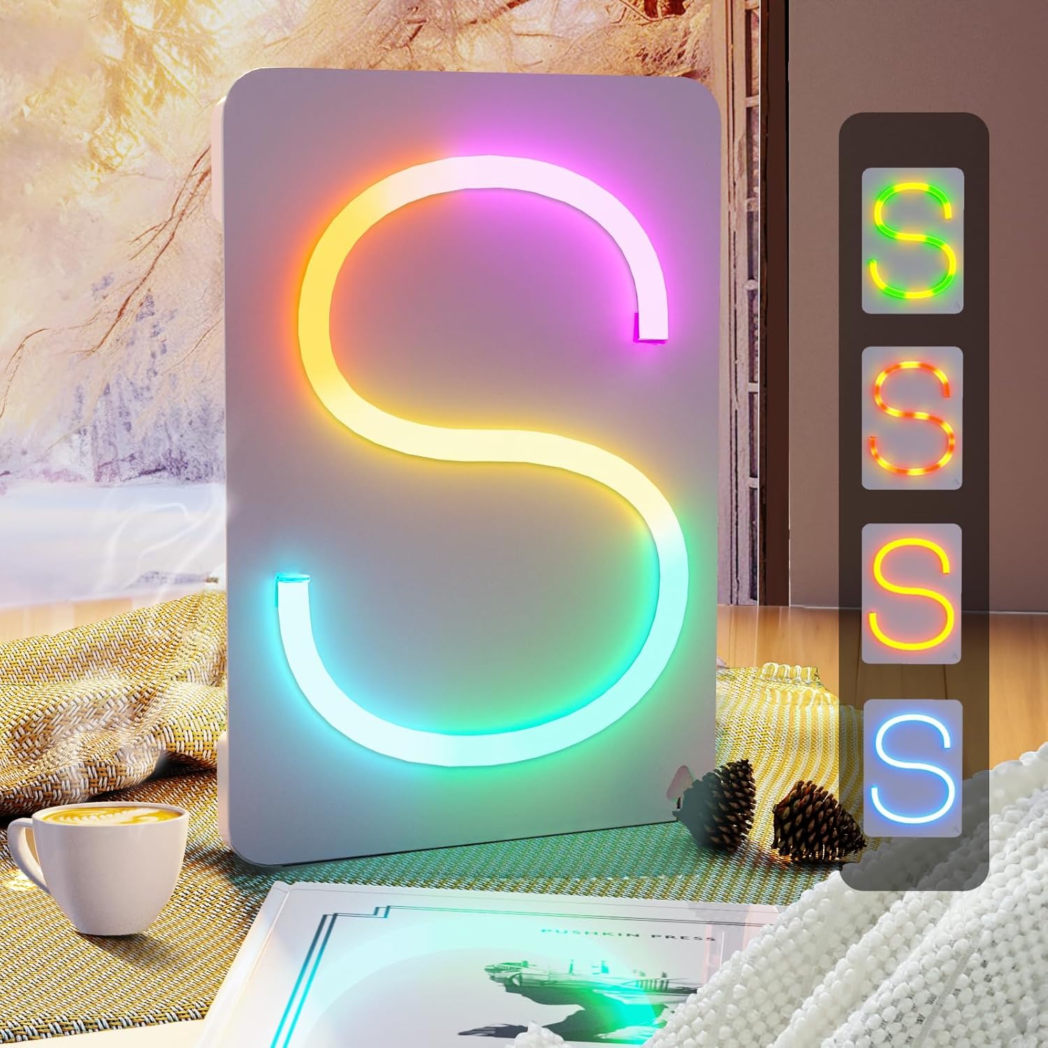 1 Adapter (Must Buy) for Max 6 Letters, Marquee Light up Letters ...