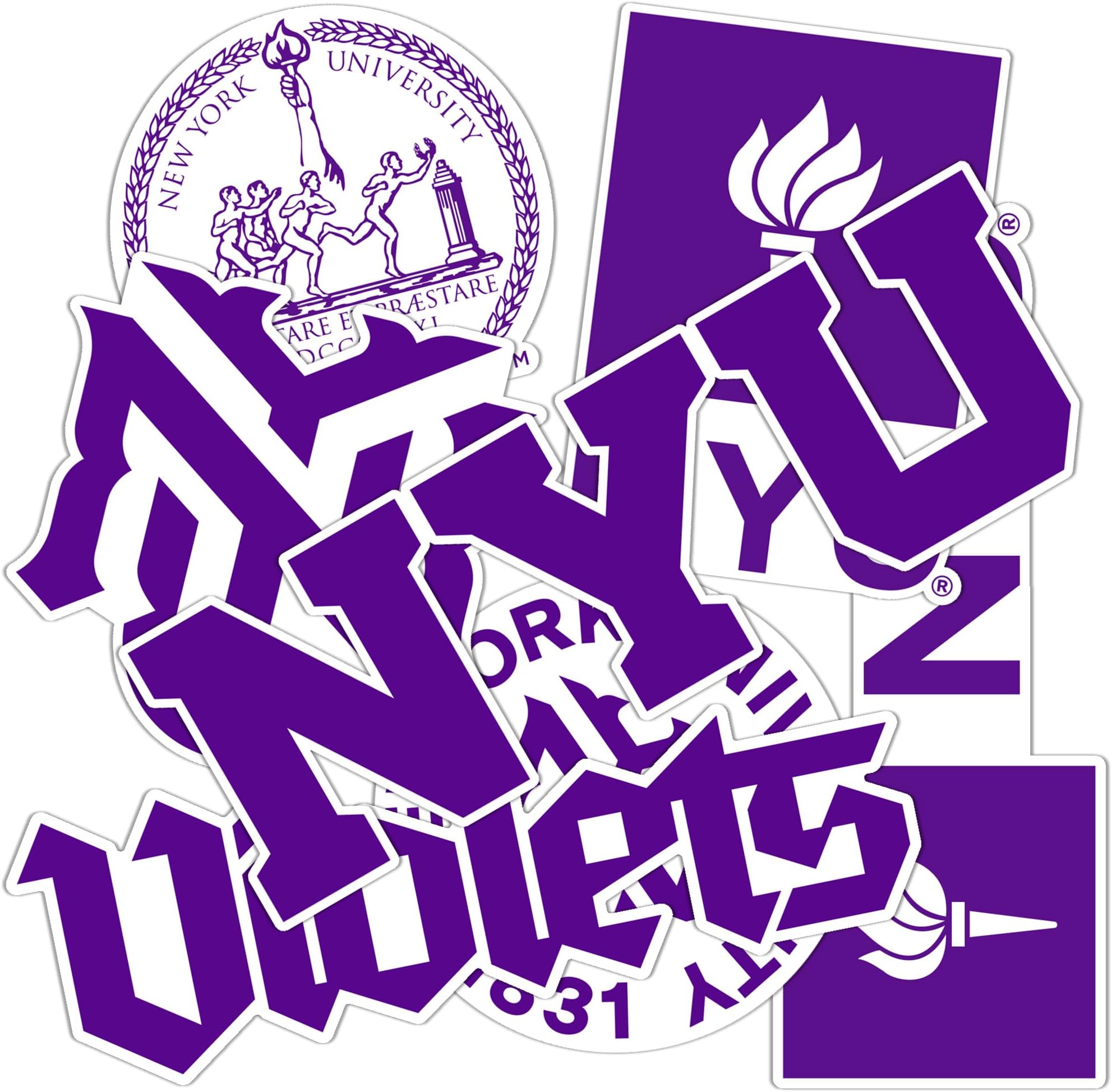 Amazon.com: Desert Cactus New York University NYU Sticker Violets Vinyl ...
