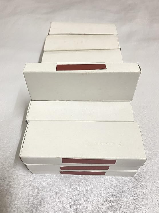 Plain 10 CM Long Matchboxes with 20 Sticks - (Pack of 80) Yellow Head ...