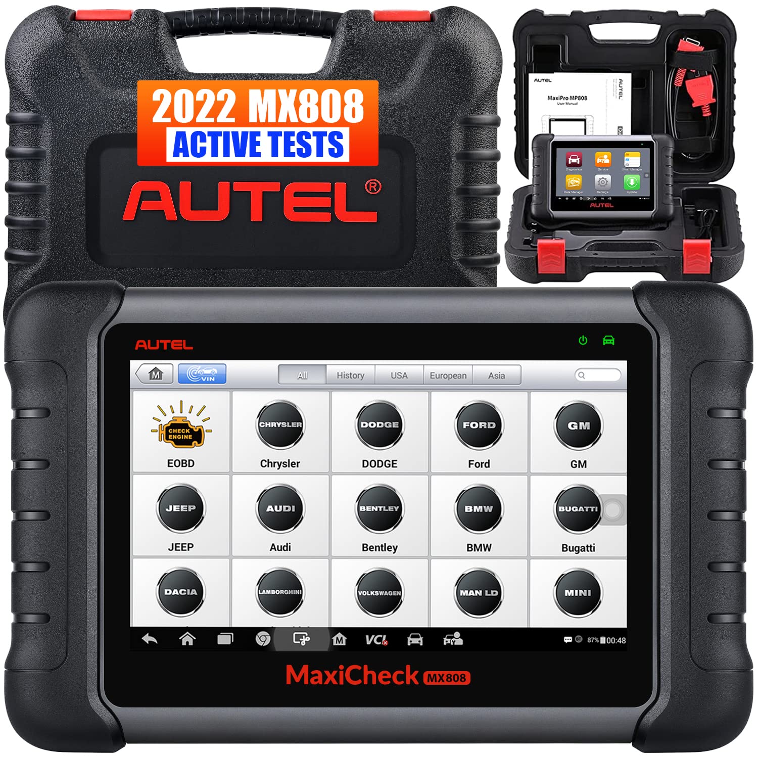 Buy Autel OBD2 Scanner MaxiCheck MX808 2022 Bi directional Control Buy Autel OBD2 Scanner MaxiCheck MX808 2022 Bi directional Control