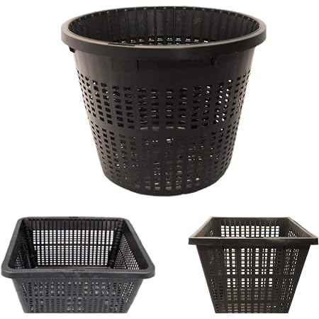 Amazon.com : Small Water Garden Pond Aquatic Plastic Mesh Planting ...