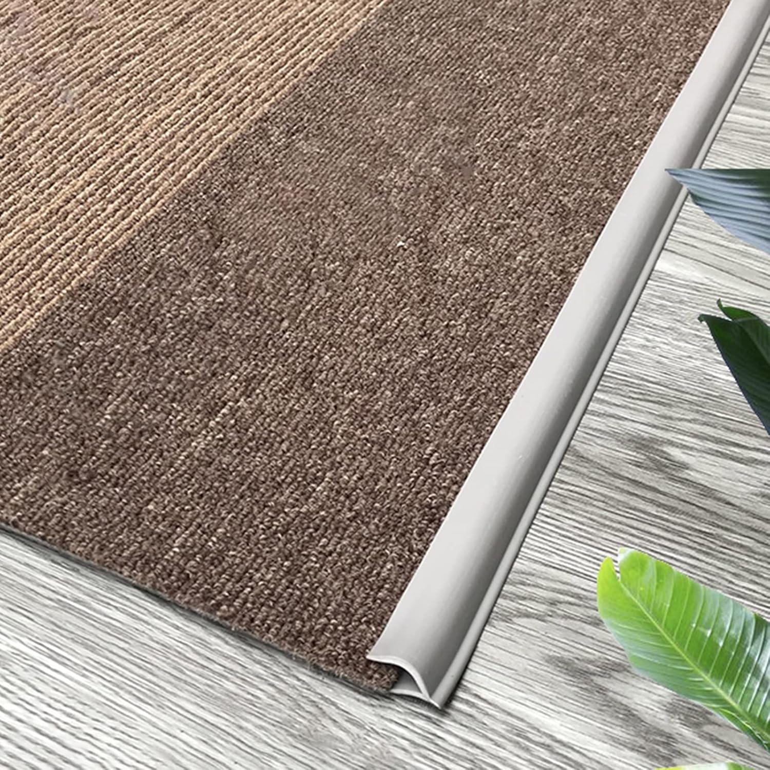 ZAQI Rug Edge Trim Tape 3 6 10 15 20 30 50 80 Feet, Tile to Carpet ...