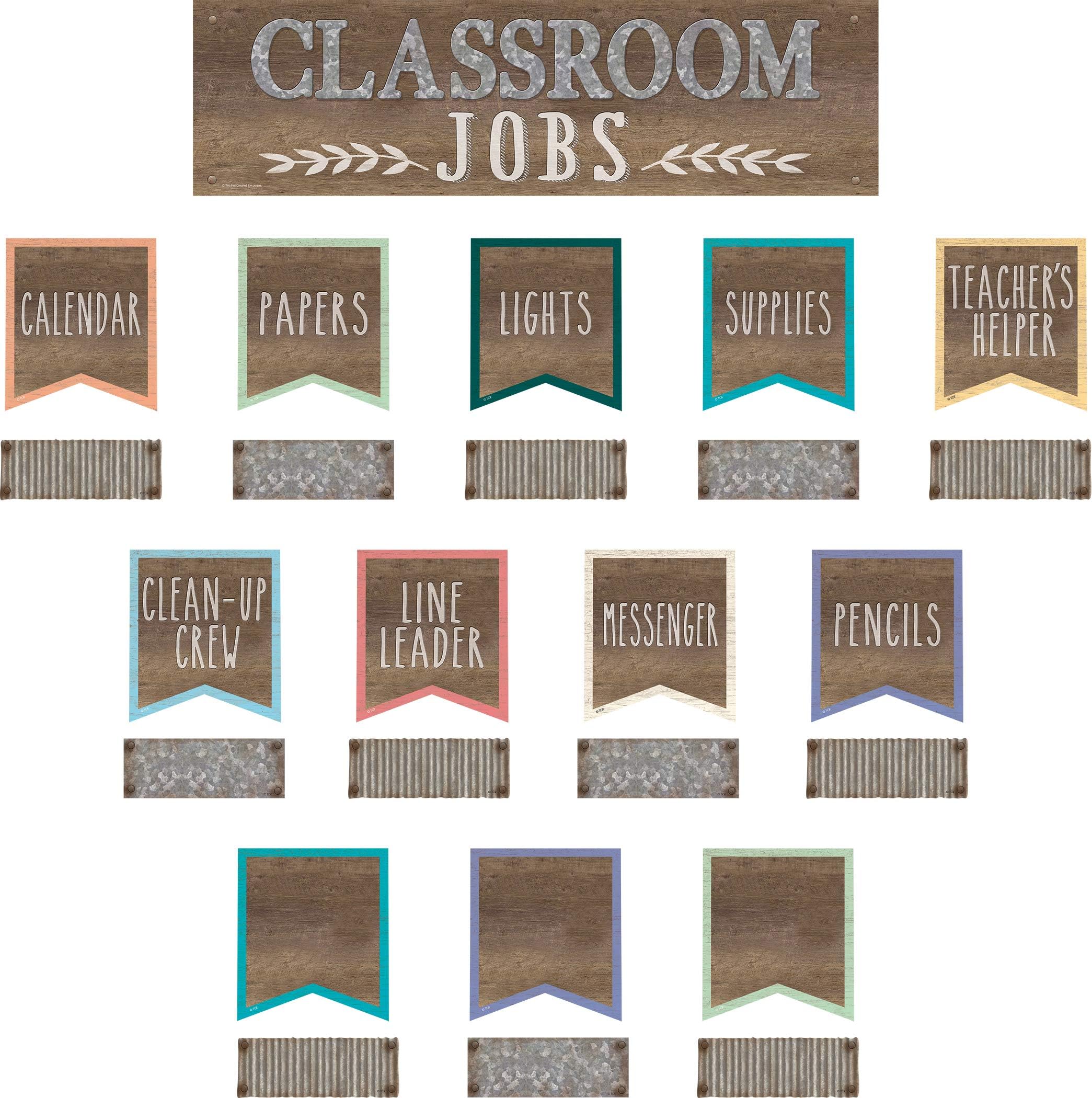 Home Sweet Classroom Classroom Jobs Mini Bulletin Board : Amazon.ca ...