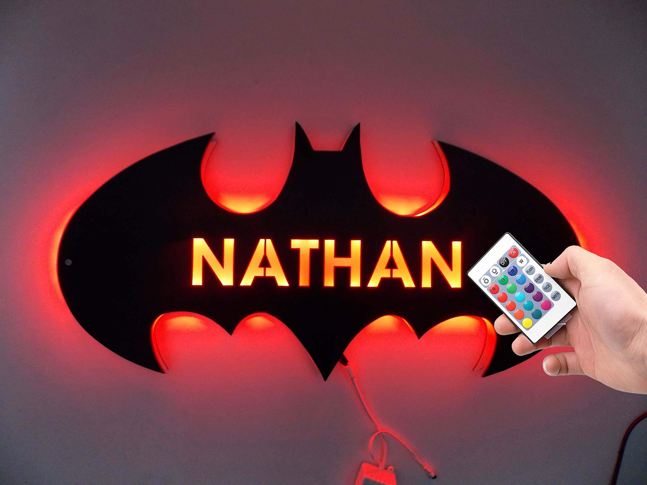 Batman Lamp,Batman Led Light,Batman Night Light,Batman Wall Light ...