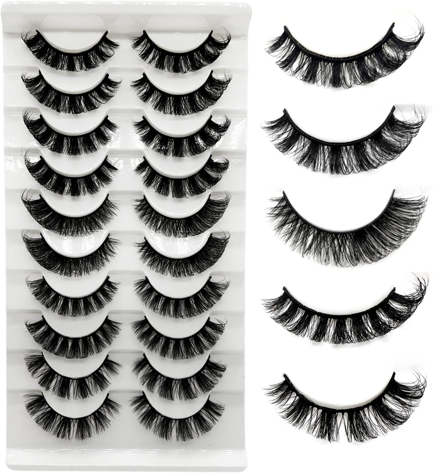 Amazon.com: Anime Lashes Korean Japanese Look Like Asian Natural Look ...