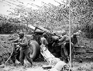 Box Framed Print -Troops Of A Field Artillery Battery Emplace A 155mm ...