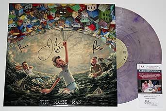 AJR Signed The Maybe Man Album LP Vinyl Record w/JSA COA at Amazon's ...