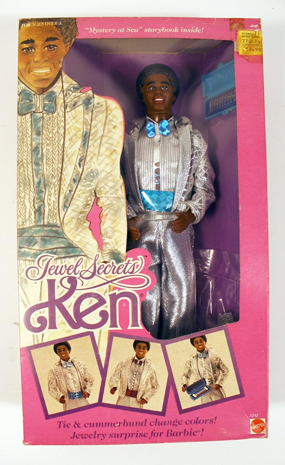 Amazon.com: Mattel Jewel Secrets Ken Doll - Afroamericano #3232- AÑO ...