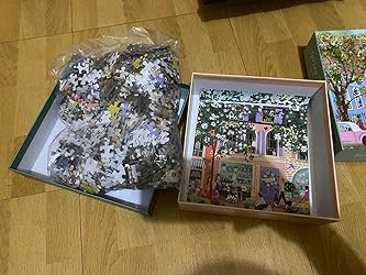 Amazon.com: Galison Spring Terrace – 1000 Piece Joy Laforme Puzzle ...