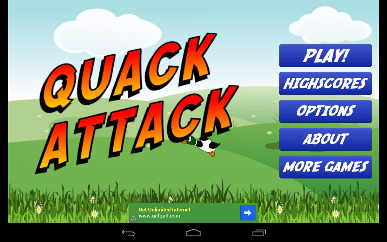 Quack Attack FREE Duck Hunt - App on Amazon Appstore