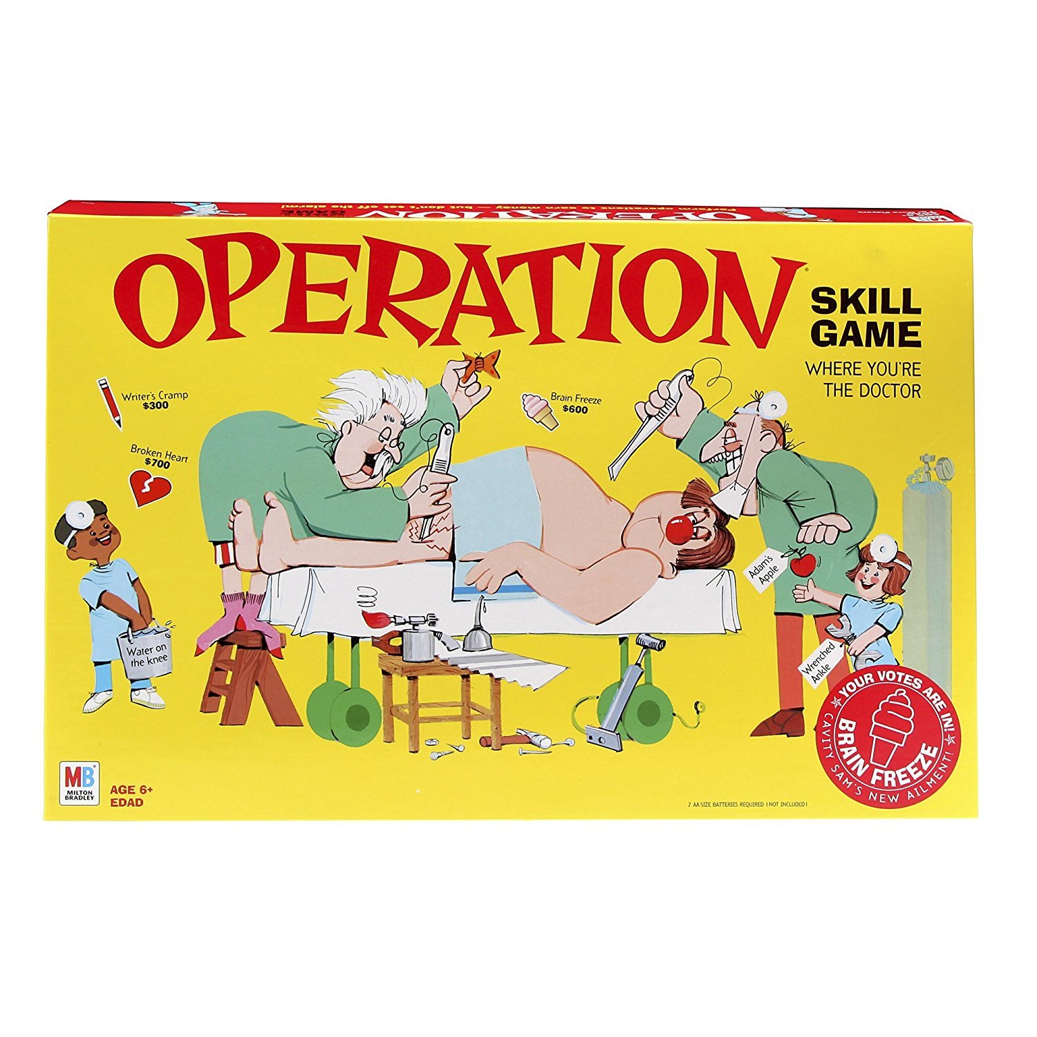 Hasbro - Operando (Versión Clásica) : Amazon.com.mx: Juguetes y Juegos