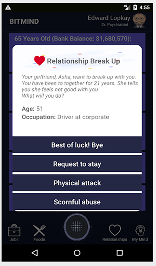 BitMind - Life Simulator: Social networking:Amazon.co.jp:Appstore for Android