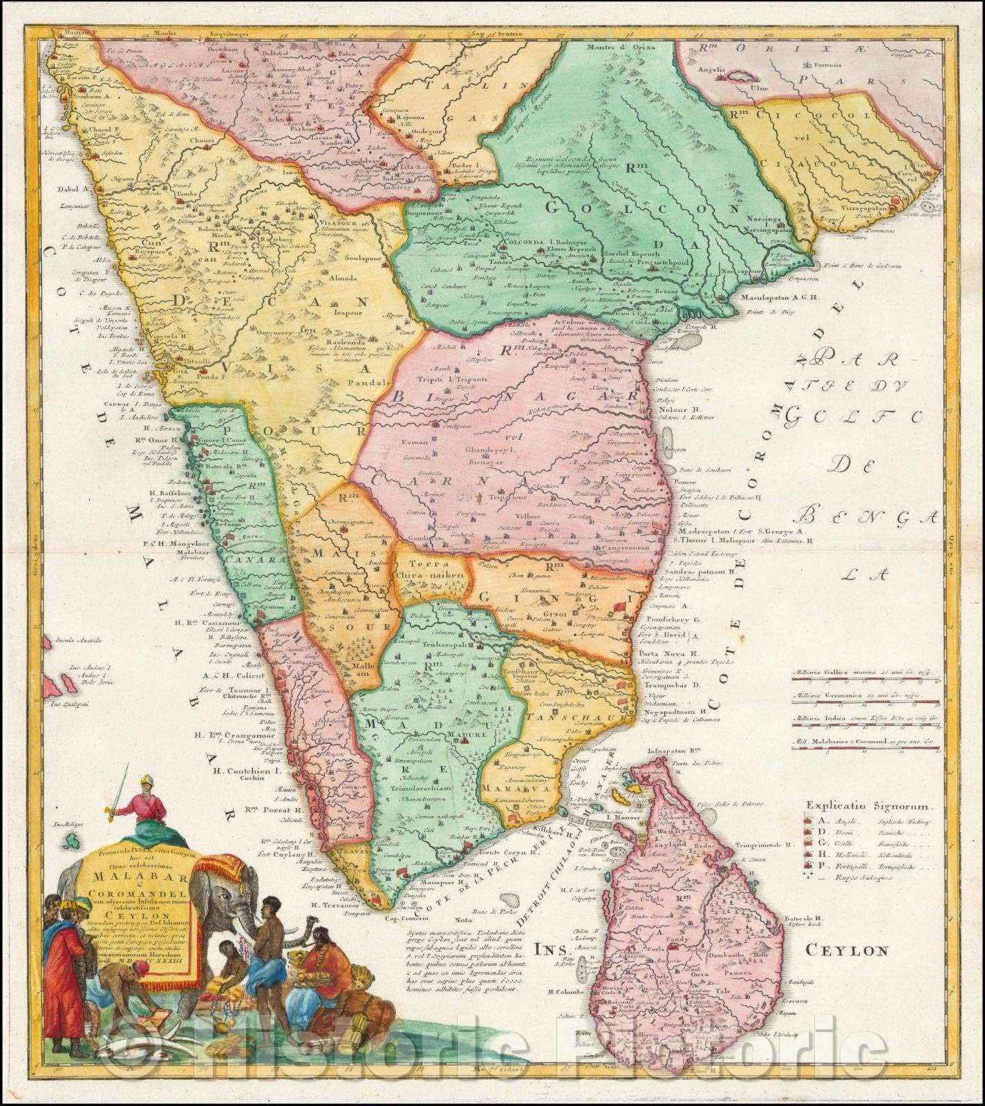 Malabar World Map